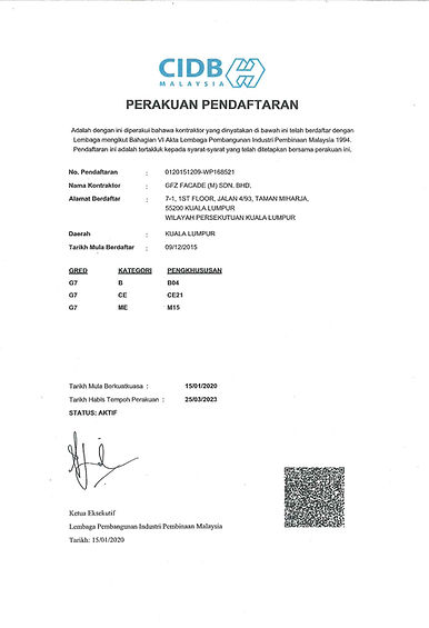 CIDB Registration | gfzmy